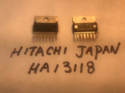 ORIGINAL HITACHI HA13118 15P ZIP IC 2 pcs FREE FAST SHIPPING! USA ...
