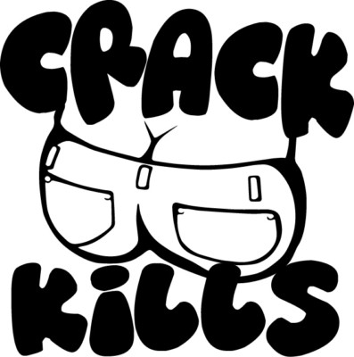 4.25 inch Crack Kills Butt Decal Window Sticker Car Plumbers Buttcrack ...