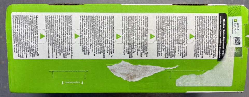 Genuine Lexmark 24B7541 Toner Cartridge Black M3350 XM3350 | eBay