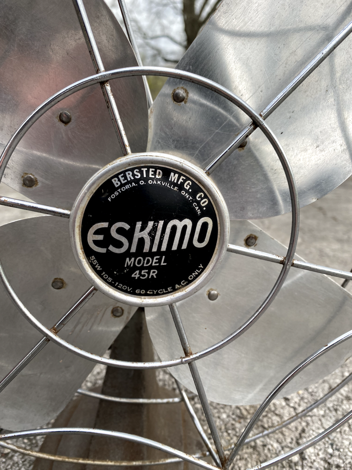 Vintage Eskimo 45R Working Electric Fan | eBay