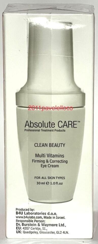 Absolute Care Clean Beauty Multi Vitamins Firming & Correcting Eye ...