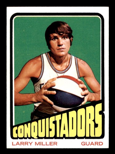 1972 Topps Basketball #188 Larry Miller EX *e2 | eBay