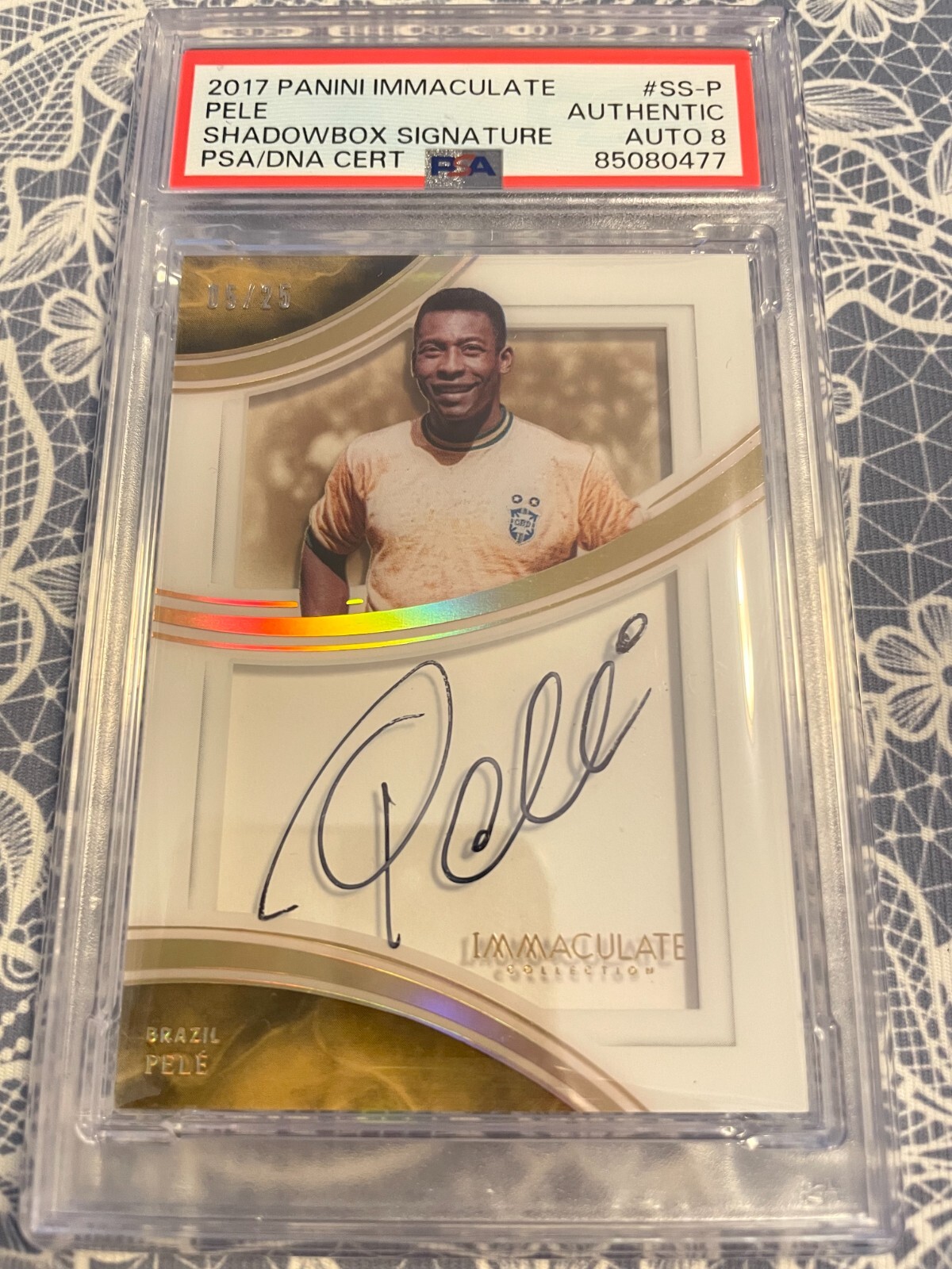 Pele Autographed Memorabilia | Signed Photo, Jersey, Collectibles ...