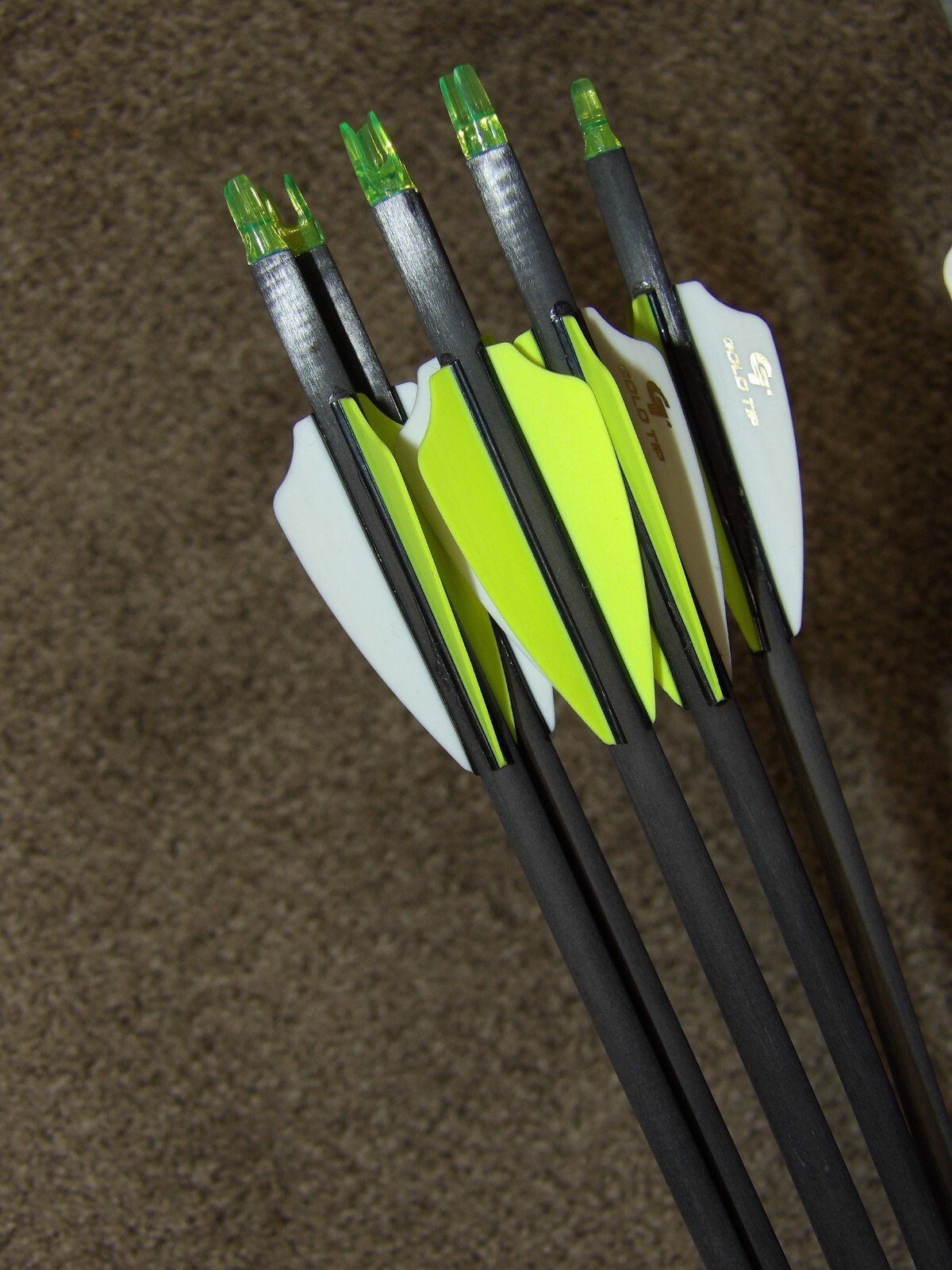 6 New Gold Tip Kinetic Pierce 340 Spine Arrows - 8.3 GPI- GoldTip | eBay