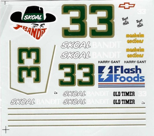 Ace Decals #33 Harry Gant Last Ride 1994 1/24 Nascar decal | eBay