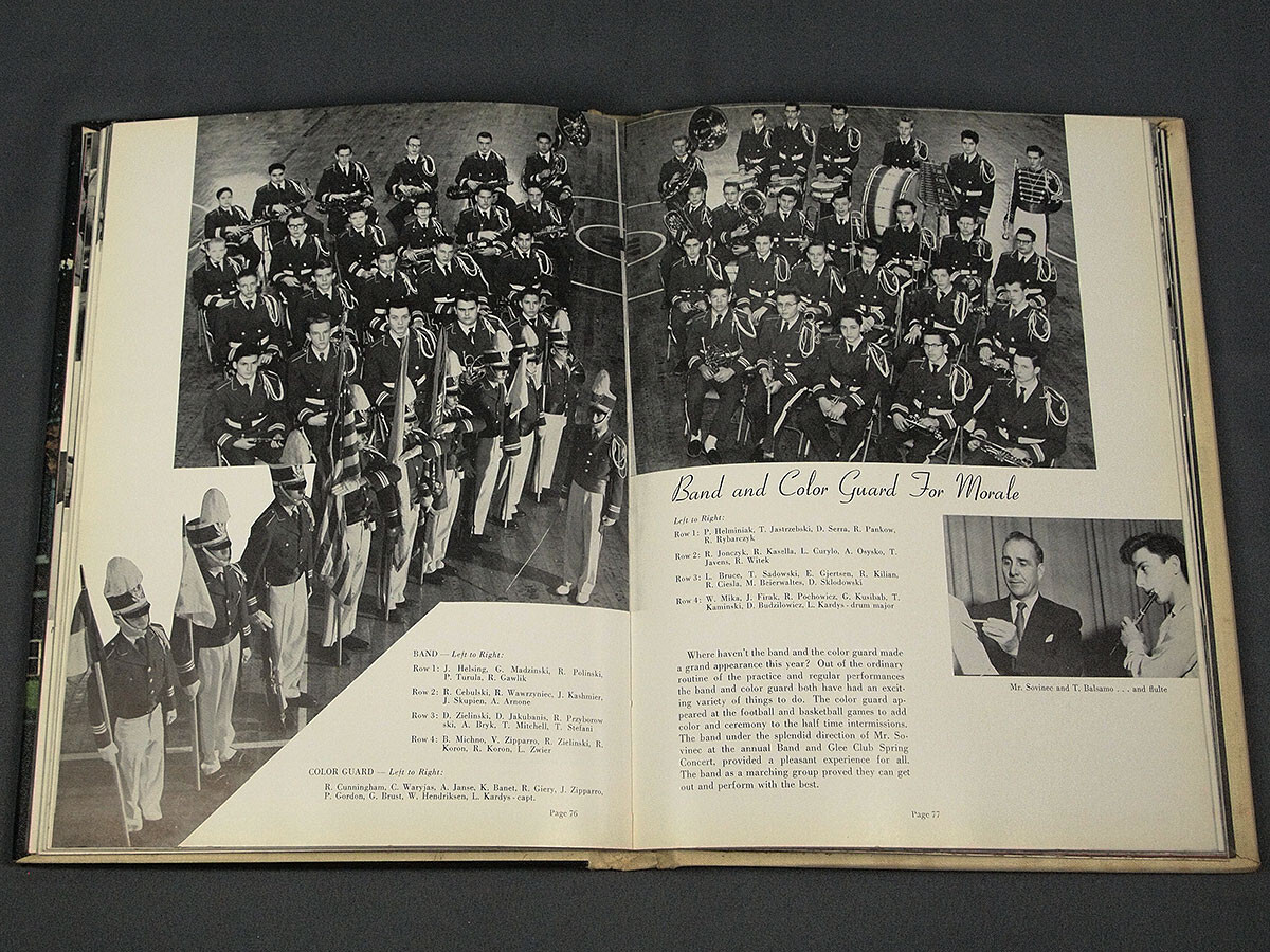 1956 Dolphin Yearbook Weber High School Chicago Illinois IL | eBay