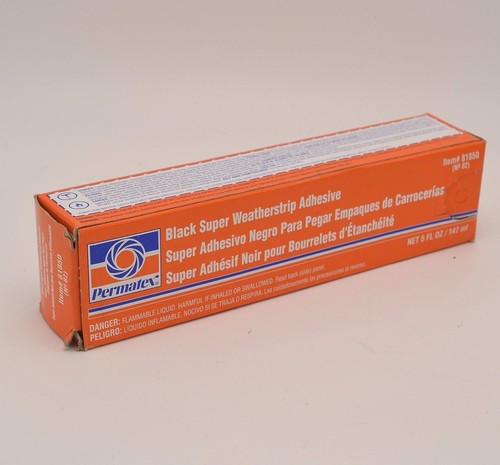 81850 Permatex Black Super Weatherstrip Adhesive 5 oz NIP | eBay