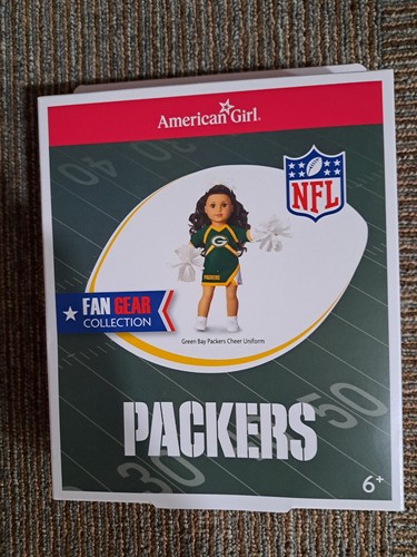 AMERICAN GIRL NFL FAN GEAR GREEN BAY PACKERS CHEER UNIFORM BNIB **SM ...