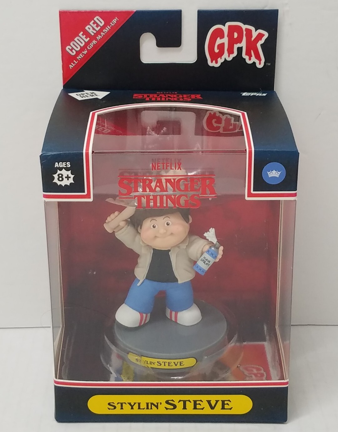 GPK Stranger Things Figures Garbage Pail Kids COMPLETE SET of 4 damaged ...