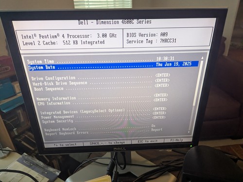 Dell Dimension 4600c SFF Desktop P4, 2GB RAM, 80GB HDD - No OS, Install ...