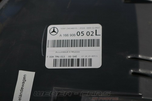 A1669060502 Mercedes X166 GLS USA LED Rear Light Left Side Panel | eBay