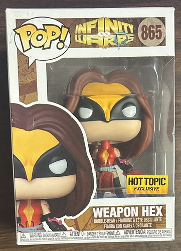 Weapon Hex Funko Pop Vinyl Infinity Warps #865 Hot Topic Exclusive New ...