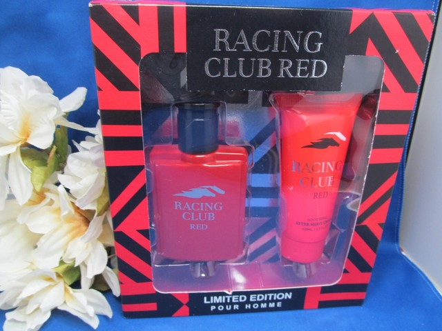 Mirage Racing Club Red Cologne and Soothing After Shave Cream for Mens ...
