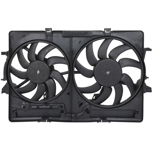 SCITOO 620839 Radiator Dual Cooling Fan Compatible for 2007-2016 for A4 ...