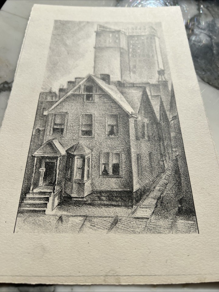 William S. Gisch (Cleveland Ohio 1906-1989) B.F. Keith Building WPA ...