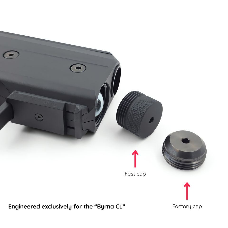Co2 Cartridge Quick Release Fast Cap Adapter - Compatible with BYRNA CL ...