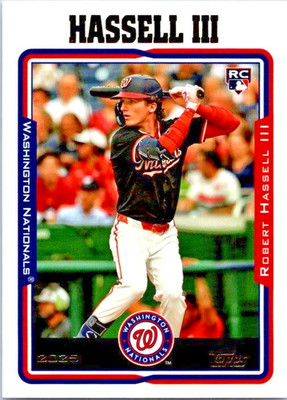 Robert Hassell III (RC) 2025 Topps Archives 2005 Design #229 FREE SHIP ...