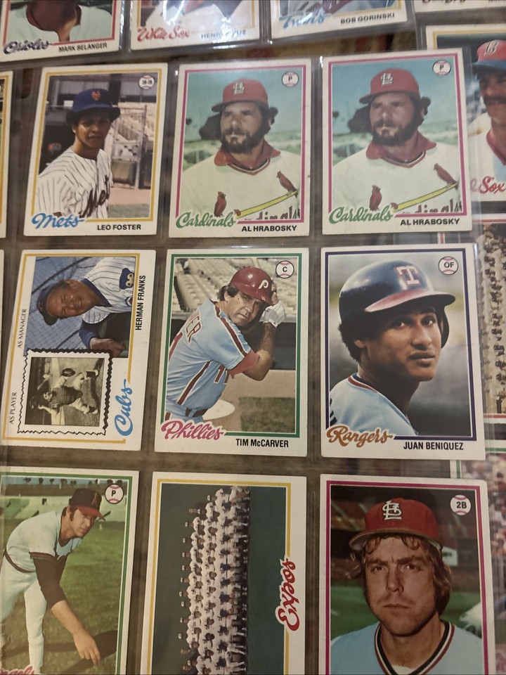 1976 TOPPS BASEBALL~LOT OF 279 CARDS~HOFERS~ROOKIES~TEAMS~LEADERS~9 IN ...