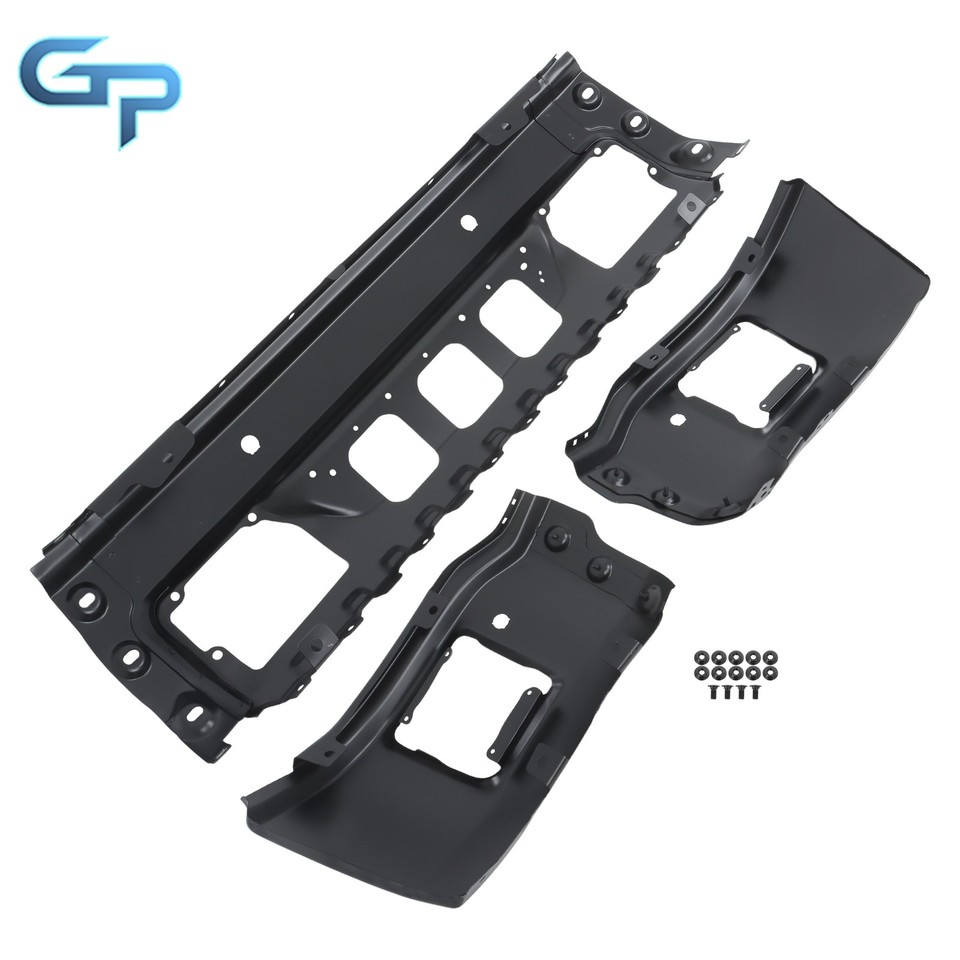 Front Bumper For GMC Sierra 1500 2014-2015 Steel Split-Type Black W ...