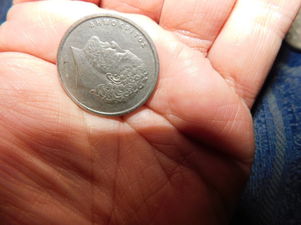 COLLECTABLE GREECE GREEK COIN 1990 10 DRACHMA APAXMAI | eBay