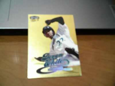 1999 FLEER ULTRA GOLD MEDALLION INSERT #63G- DEVON WHITE- DIAMONDBACKS ...