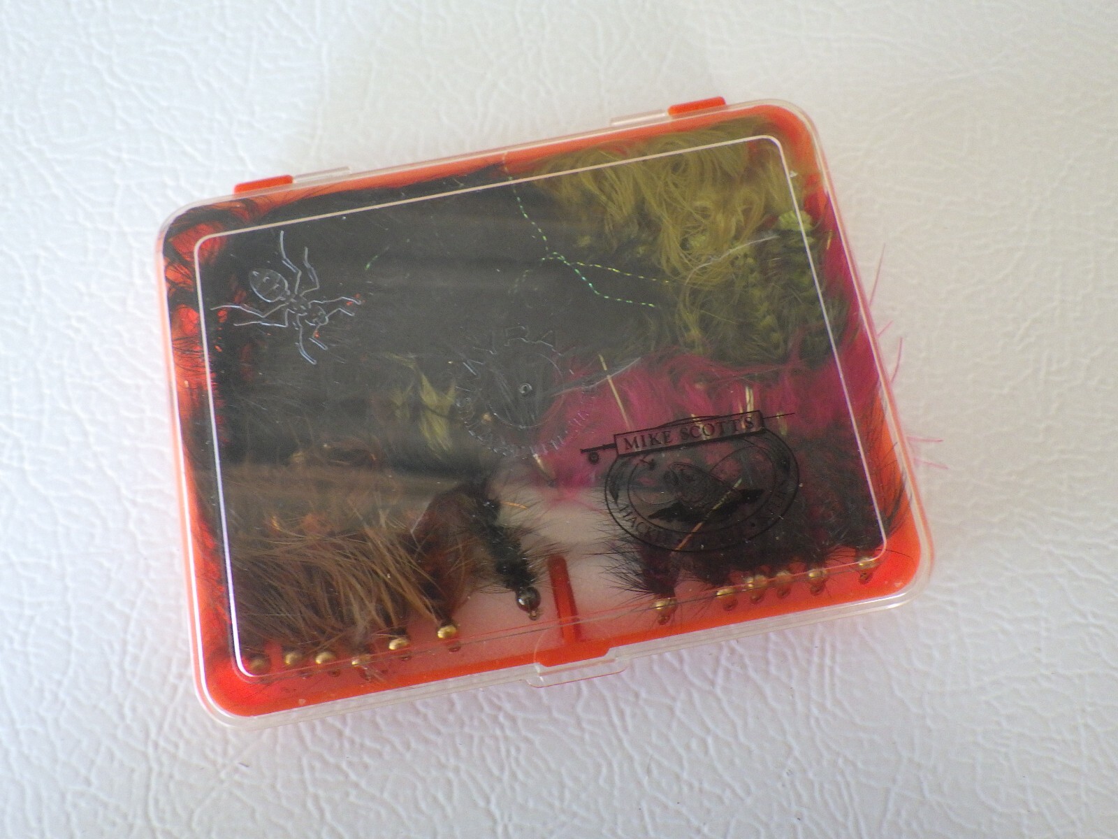 Mike Scott's Plastic Fly Box full of Bead Head Streamer Flies (25 Flies ...