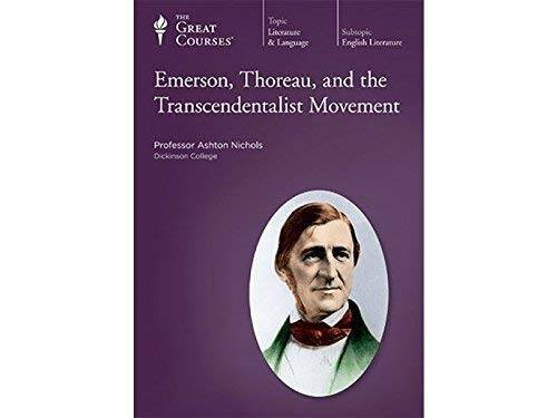 The Great Courses: Emerson, Thoreau, and the Transcendental - VERY GOOD ...
