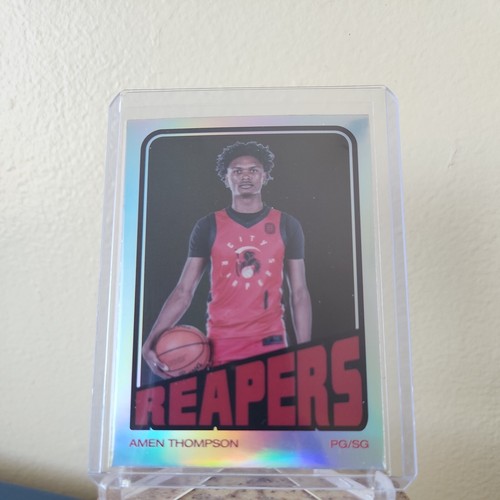 2022-23 Topps Chrome OTE Amen Thompson Refractor TB72-16 City Reapers ...