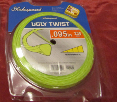 3 , Shakespeare Ugly Twist .085" Universal Trimmer Line Refill 230 ...