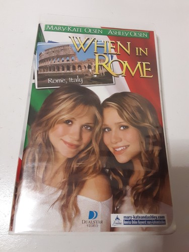 When In Rome VHS Tape Mary - Kate & Ashley Olsen | eBay