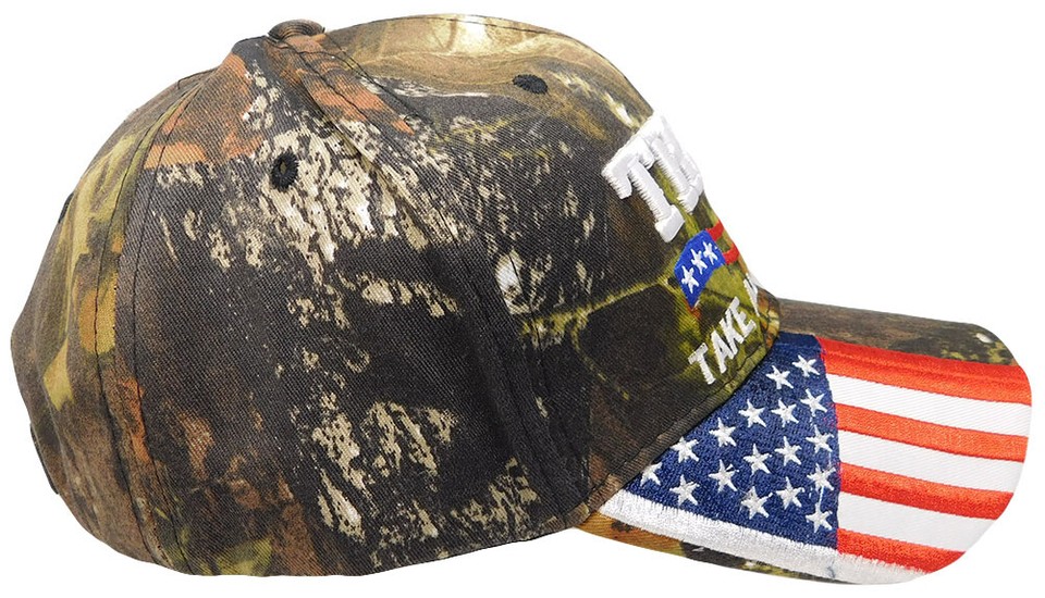 Donald Trump 2024 Cap MAGA Baseball Caps Take America Back Hat USA Camo ...