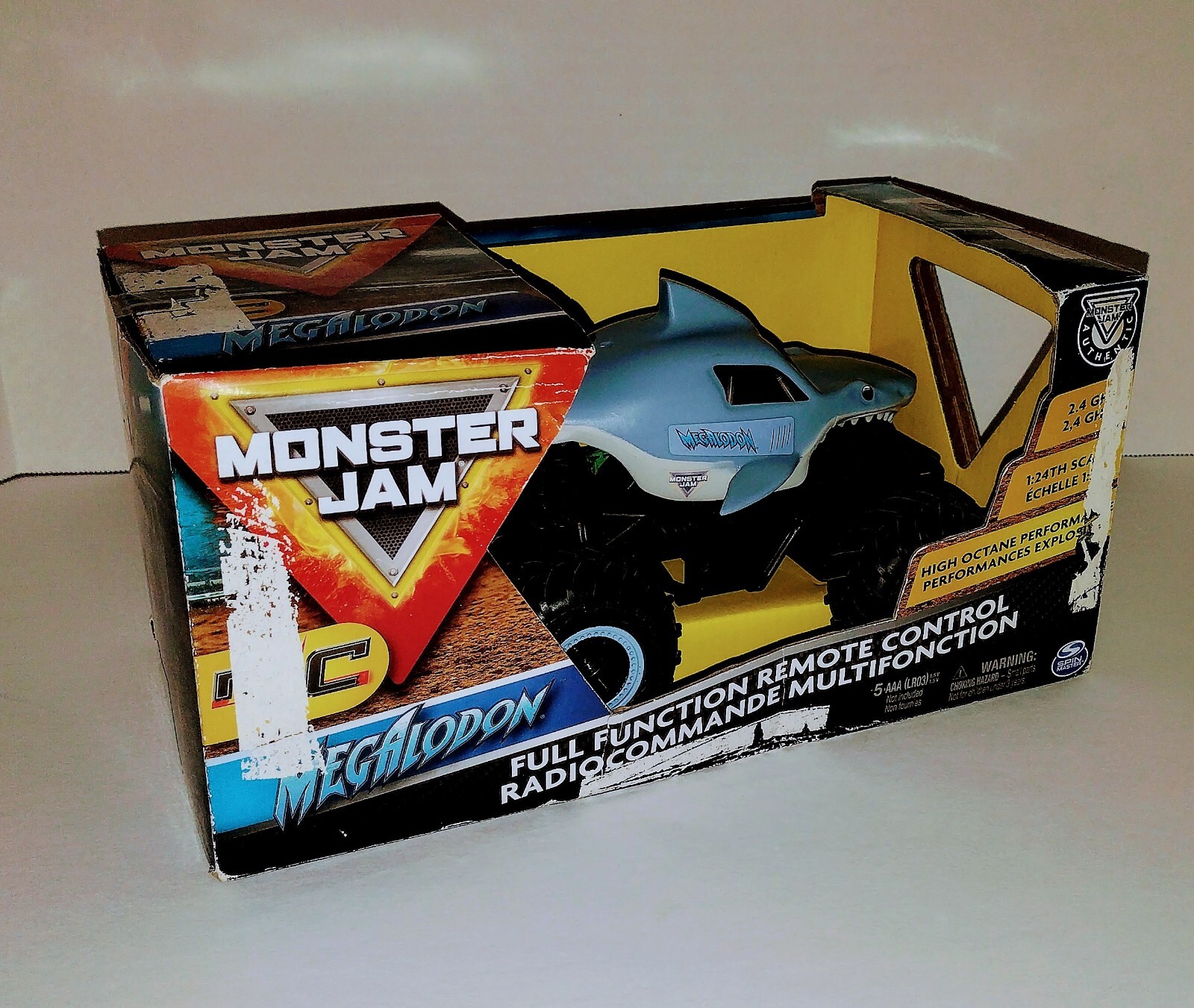 Monster Jam, Official Megalodon Remote Control Monster Truck 1: 24 ...