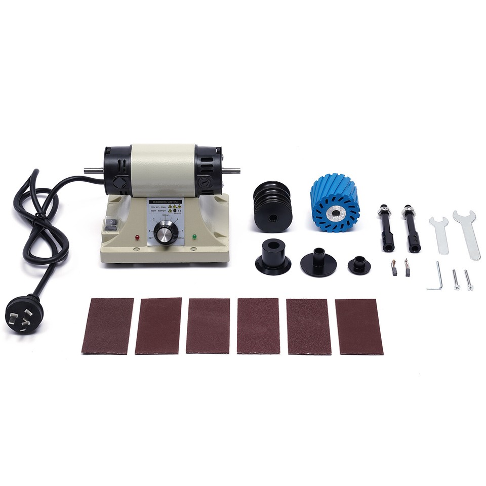 8000RPM Electric Burnishing Machine Leather Polishing Tool Edge ...
