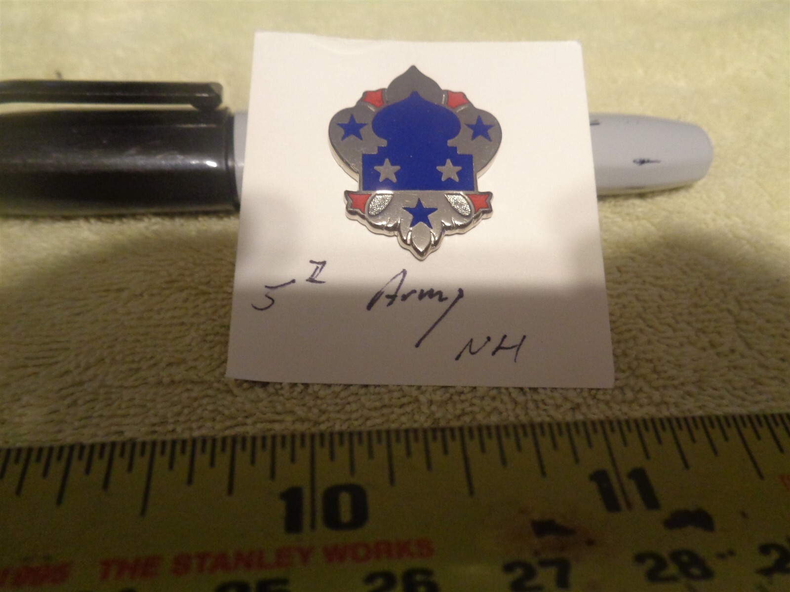 Fifth Army NH Unit Crest, DI, DUI (DRAW#101) | eBay