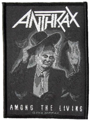 Anthrax - Among The Living Patch 7cm x 10cm | eBay UK