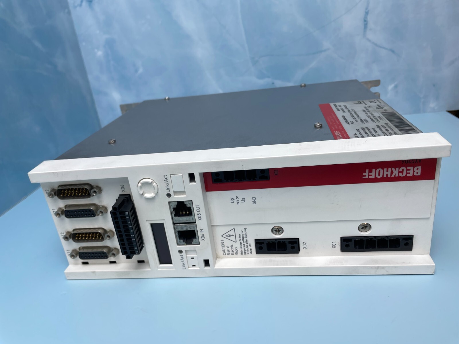 One AX5206-0000-0200 BECKHOFF servo drive (Used working) by DHL or ...