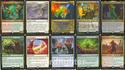 Custom Landfall Commander EDH Deck - Omnath, Locus of Creation - MTG | eBay