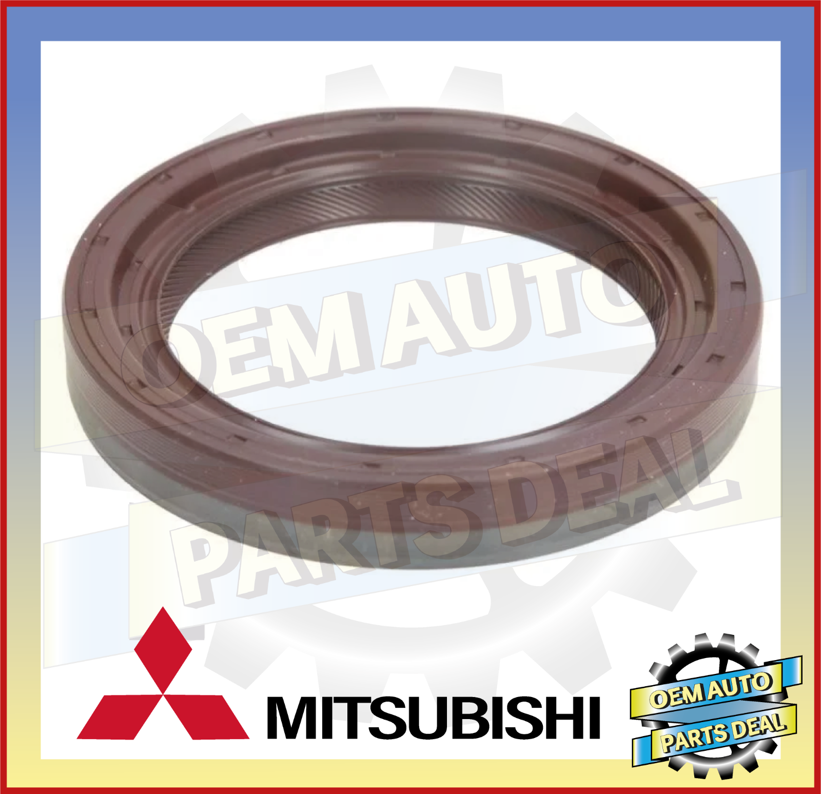 1052B663+Genuine+Mitsubishi+OIL+SEAL+CRANKSHAFT+FR for sale online | eBay