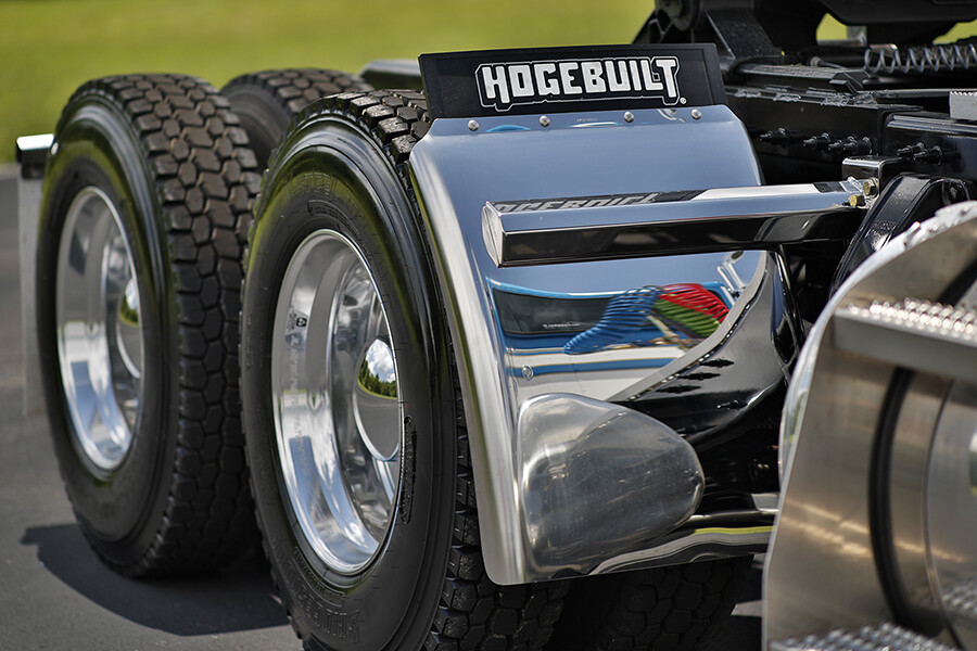 hogebuilt 30" 430 stainless steel quarter fender kit pair truck ...