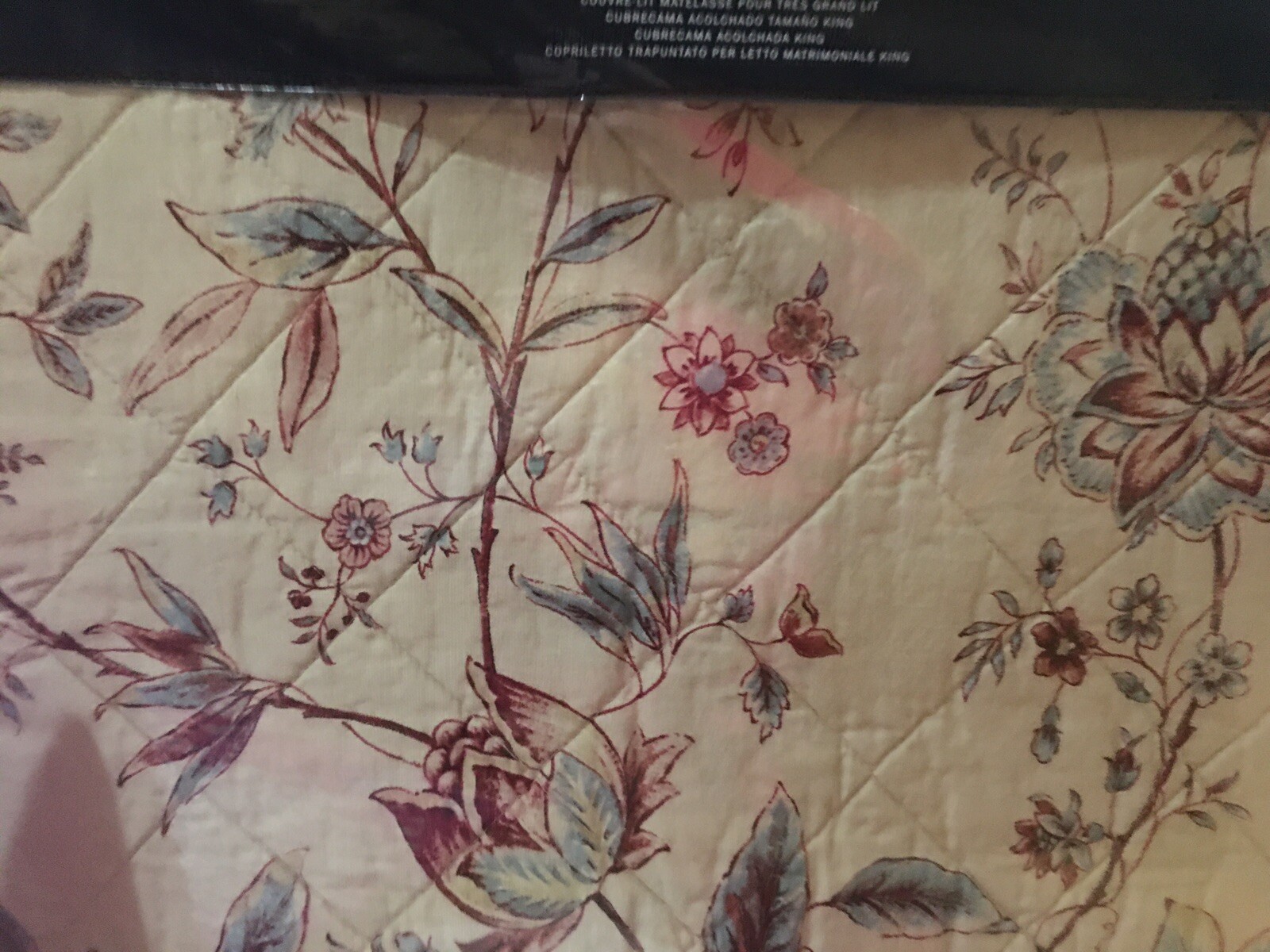 RALPH LAUREN ISLESBORO KAILIE FLORAL 1pc F/Q QUILT MULTIV NIP $430 | eBay