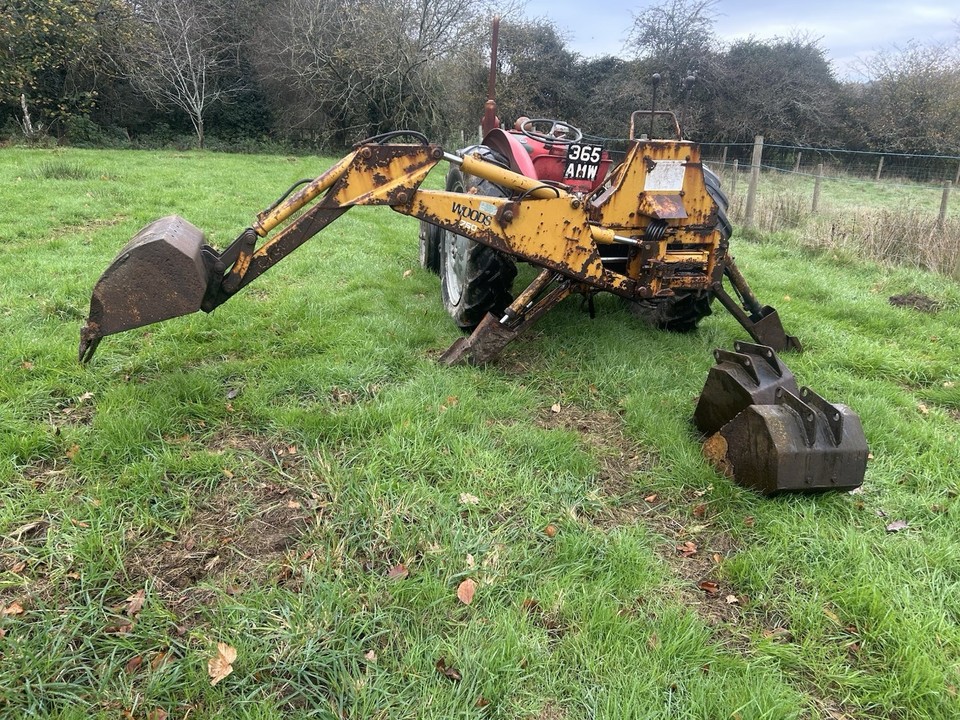 Tractor 3 Point Linkage Back Actor Digger | eBay UK