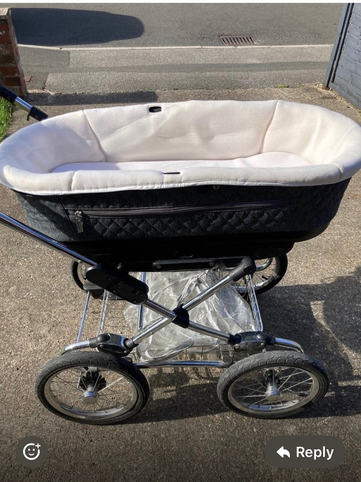 silver cross sleepover pram | eBay UK