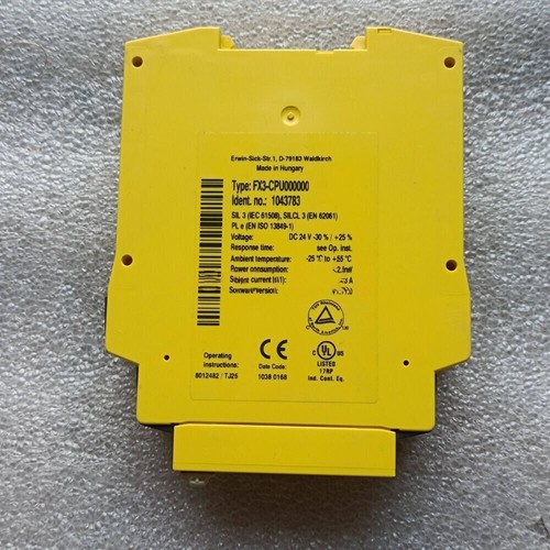 For SICK FX3-CPU000000 1043783 Safety Relay | eBay