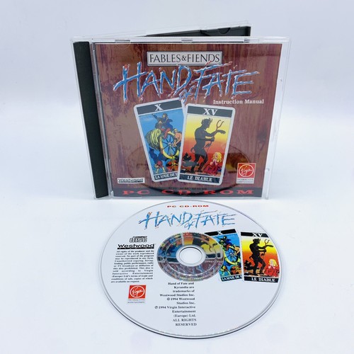 Fables & Fiends: The Hand of Fate (Windows PC, 1993) CD-ROM Game Fast ...