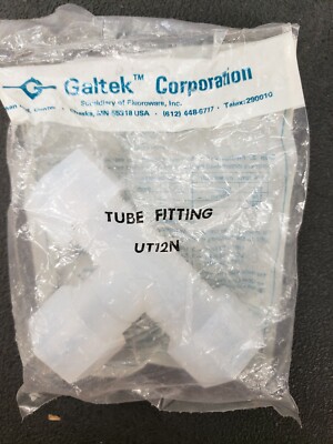 NEW, ENTEGRIS, UT12N, Galtek - T-UNION, 3/4-INCH, INTEGRAL FERRULE ...