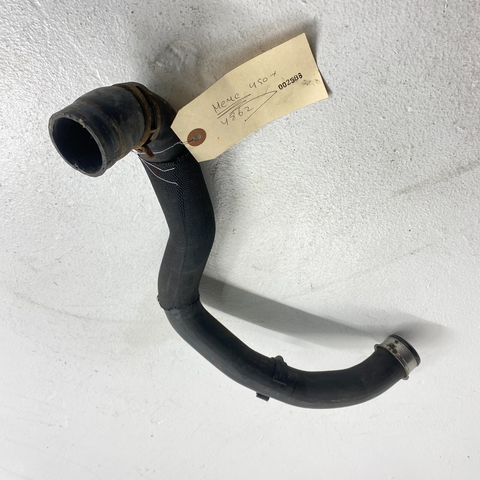 2007-12 Mercedes GL 450 550 Radiator Coolant Upper Hose Tube Pipe ...