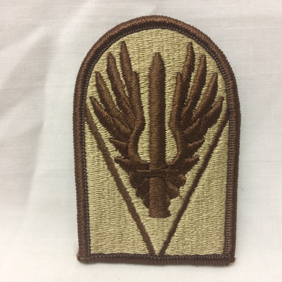 Vintage Military Patch Joint Readiness Training Center Brown Border ...