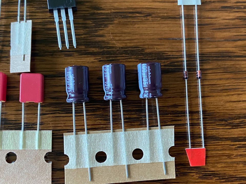 Technics SL-1210 Mk2 Speed Repair Kit Capacitors Turntable Rebuild ...