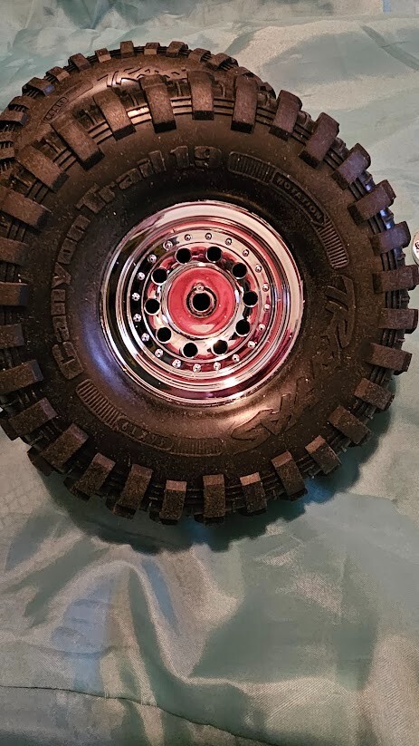 TRAXXAS Bronco TRX-4 Wheels/Tire Set (4) Canyon Trail 4.6 x 1.9 | eBay