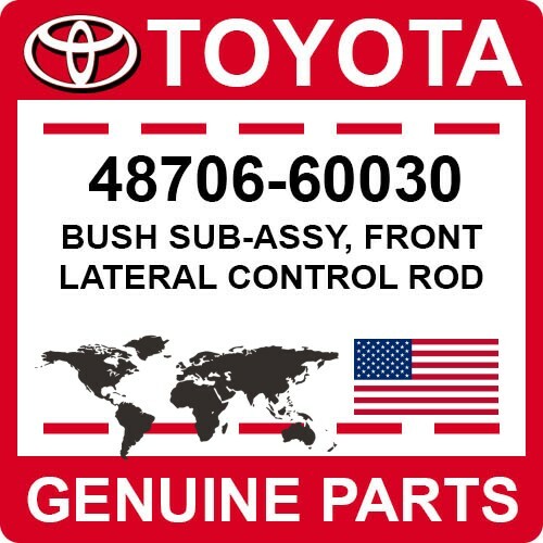 Toyota Land Cruiser Lexus LX450 OEM Front Lateral Control Rod Bush ...